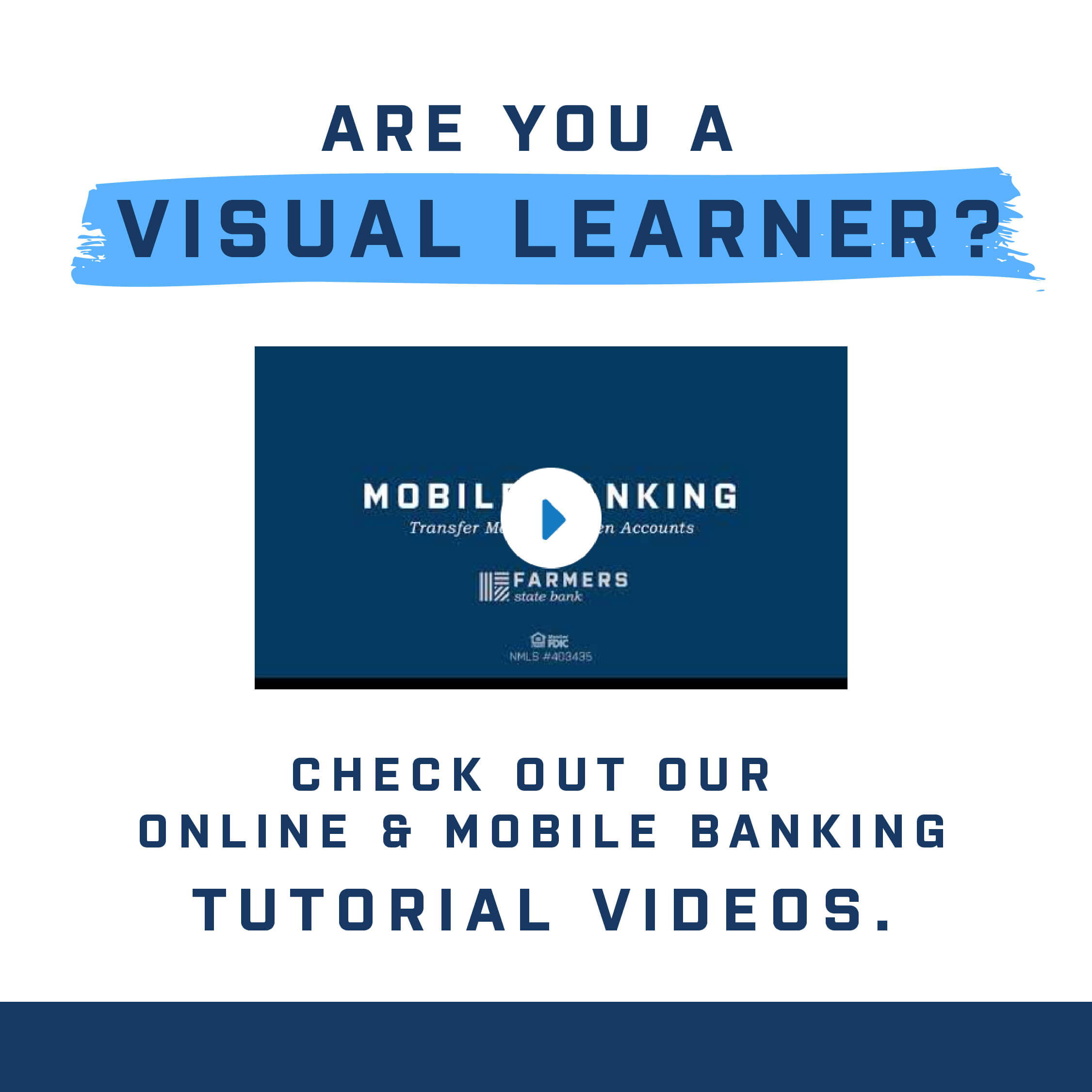 Online & Mobile Banking Tutorials - Farmers State Bank